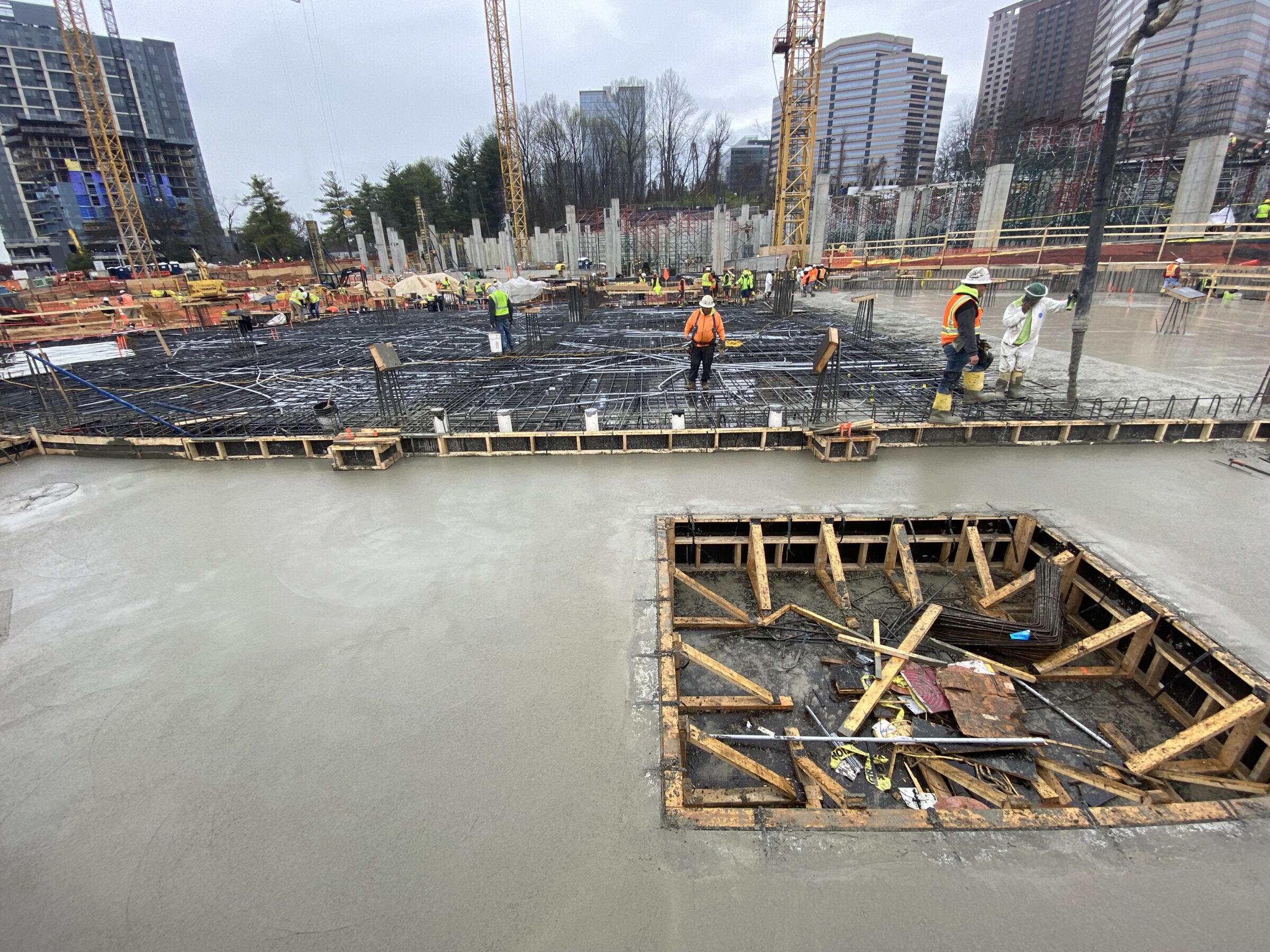 Construction on two senior living apartment high-rises in Tysons takes ...