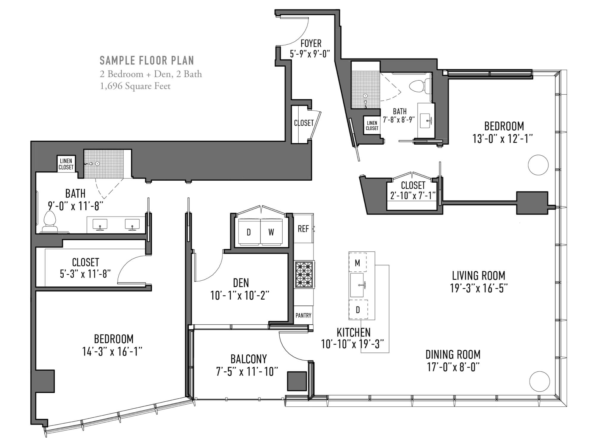 Floor Plans - The Mather | Tysons VA